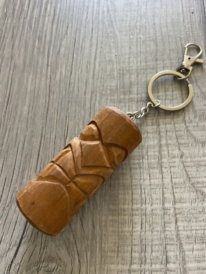 Tiki Hawaiian Keychain | eBay