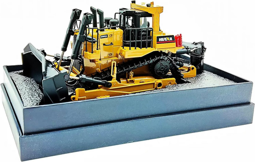 Die Cast Construction Toy All-Metal Heavy Bulldozer Model 1:50 Scale ...