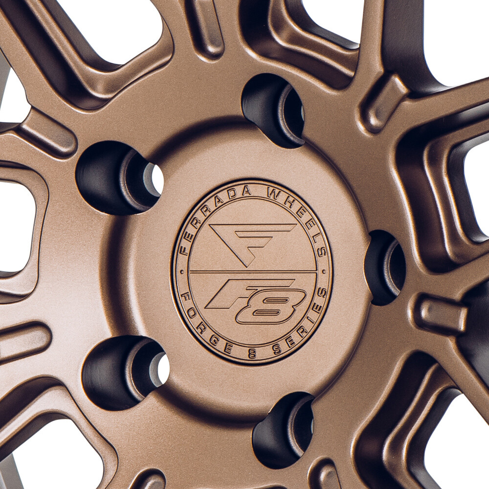 20" FERRADA F8-FR6 BRONZE FORGED CONCAVE WHEELS RIMS FITS BMW E39 528 ...