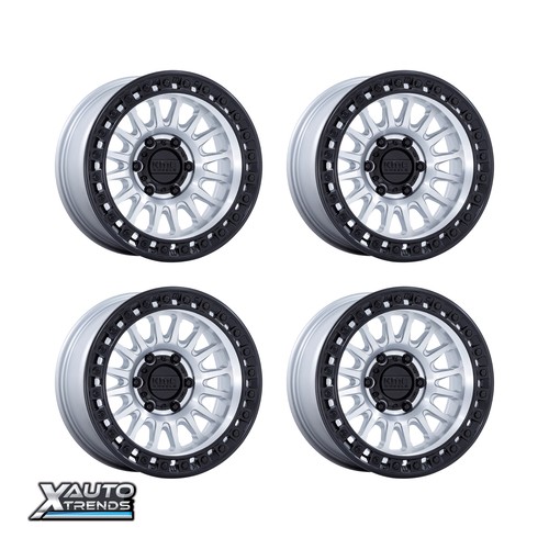 KMC KM552 Ims Machined W/ Black Lip 17X8.5 6X139.7 -10mm (Set of 4) | eBay