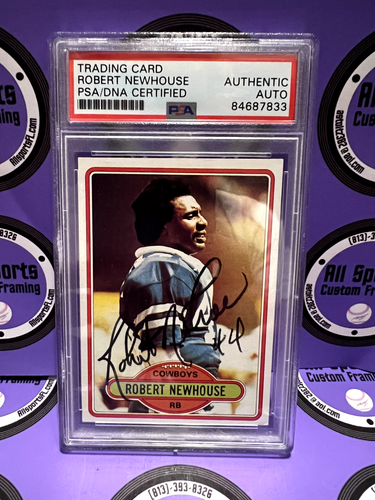 Robert Newhouse Autographed Signed 1980 NFL Topps Football Card #413 ...