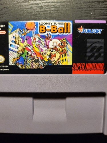looney tunes b-ball snes Authentic Clean and Tested | eBay