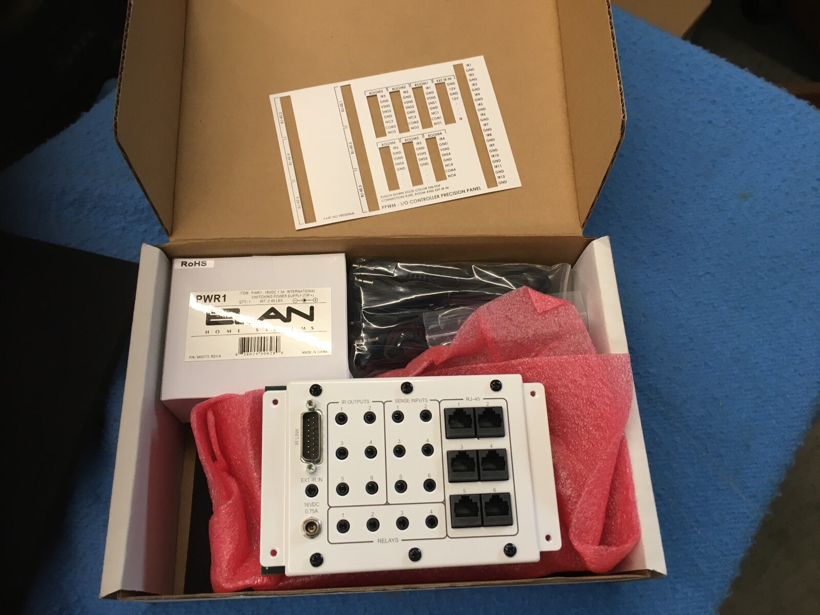 Elan Home Systems PPWN Precision Panel Elan g HC12 HC6 Add additional ...