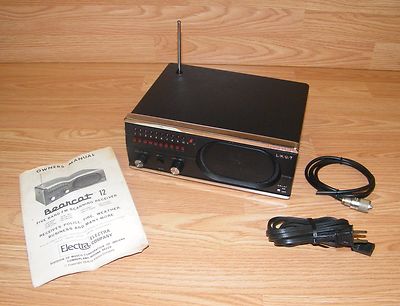*FOR PARTS* Vintage Electra (BC-12) Bearcat 12 L/H/U/T 10-Channel ...