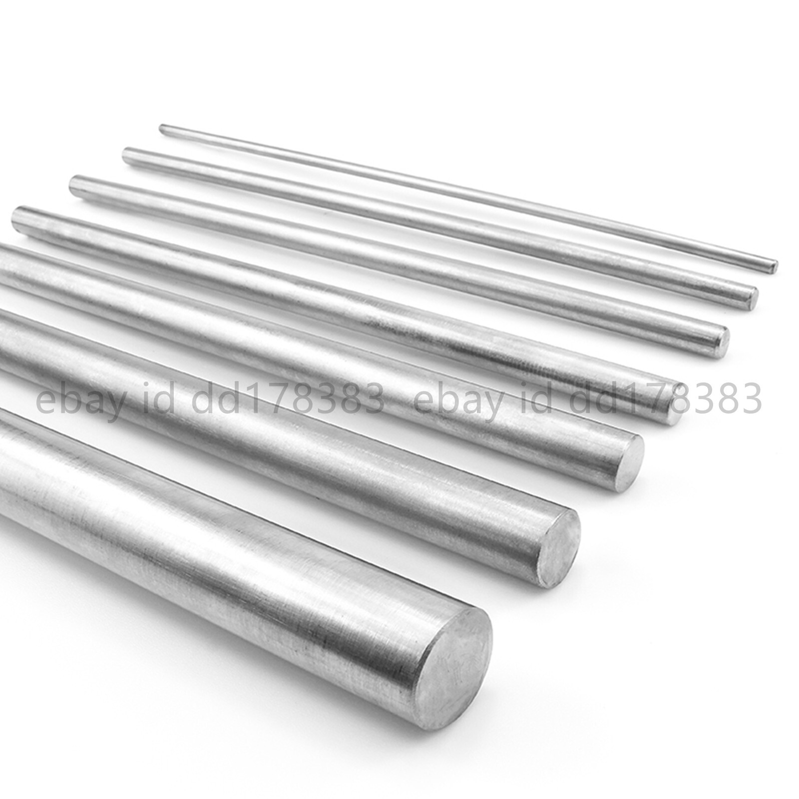 GR2 Titanium Stick Round Bar Solid Rods Dia. 3mm - 150mm Selected Size ...