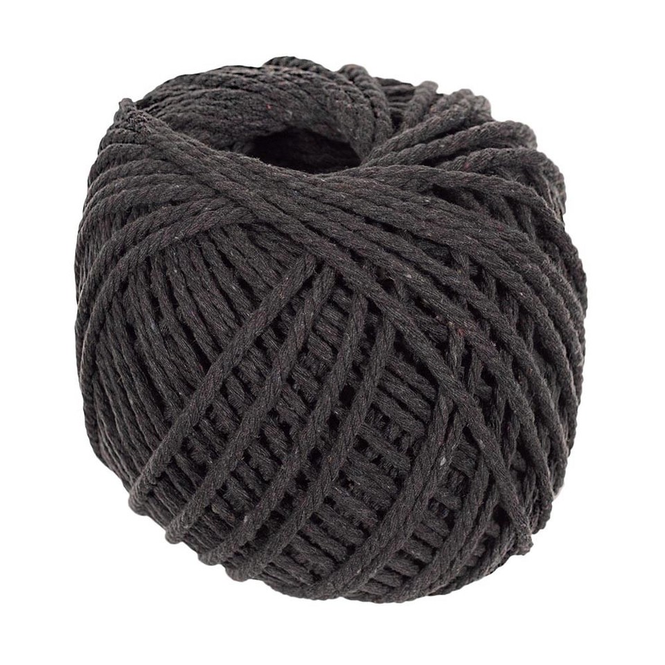 Craft County 100M-4mm Diameter Crafting Cotton Rope - 5 Colors-Macrame ...