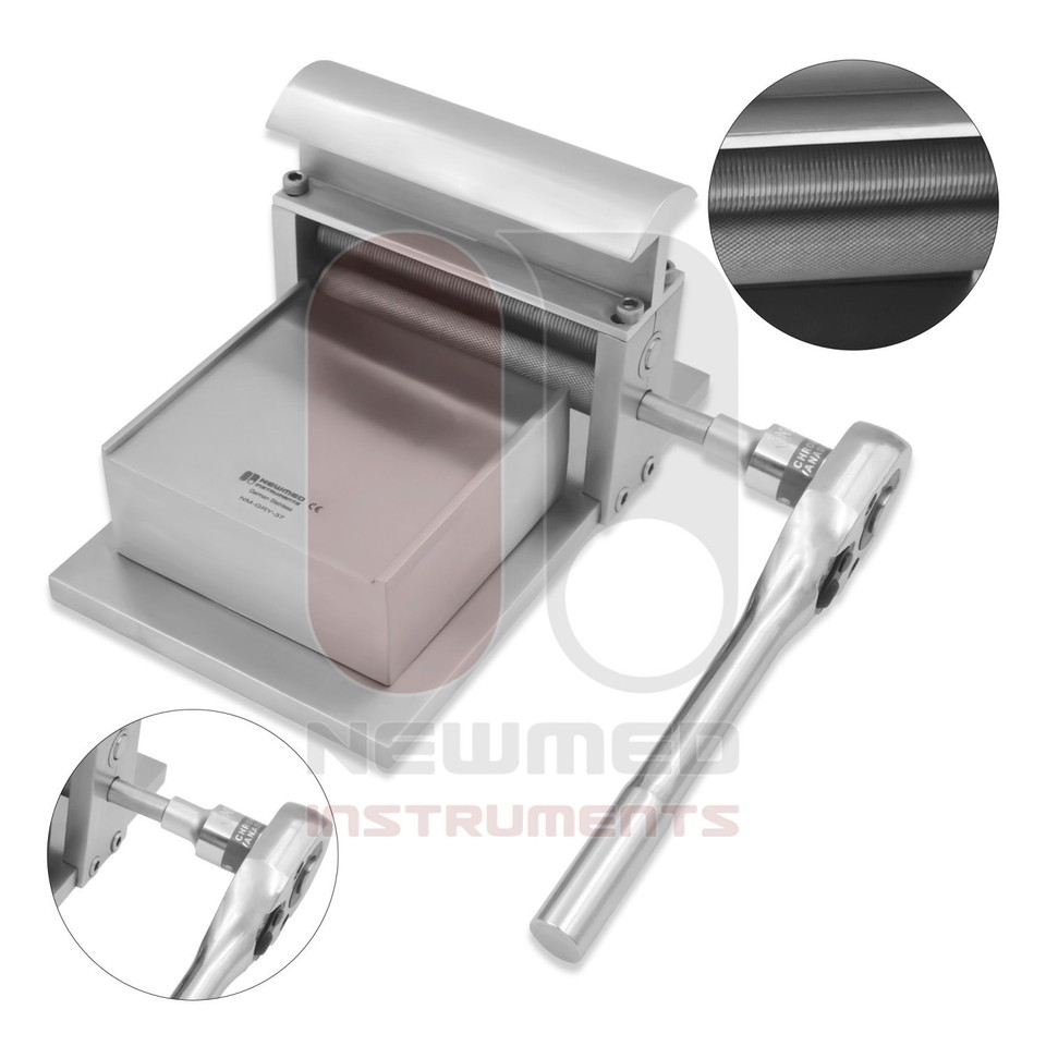 Skin Graft Mesher Machine with 25 Dermacarrier plates | eBay