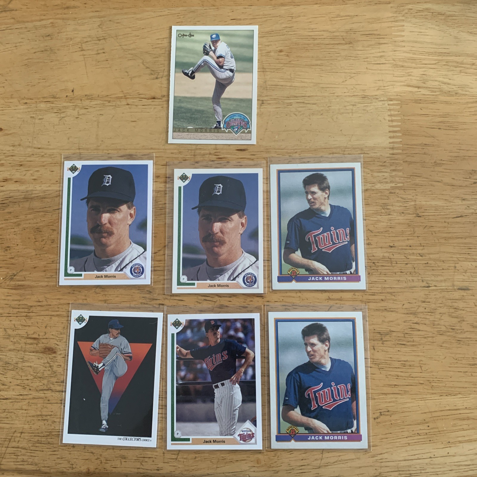 Jack Morris 48 Card Lot Tigers Indians Blue Jays Twins | eBay