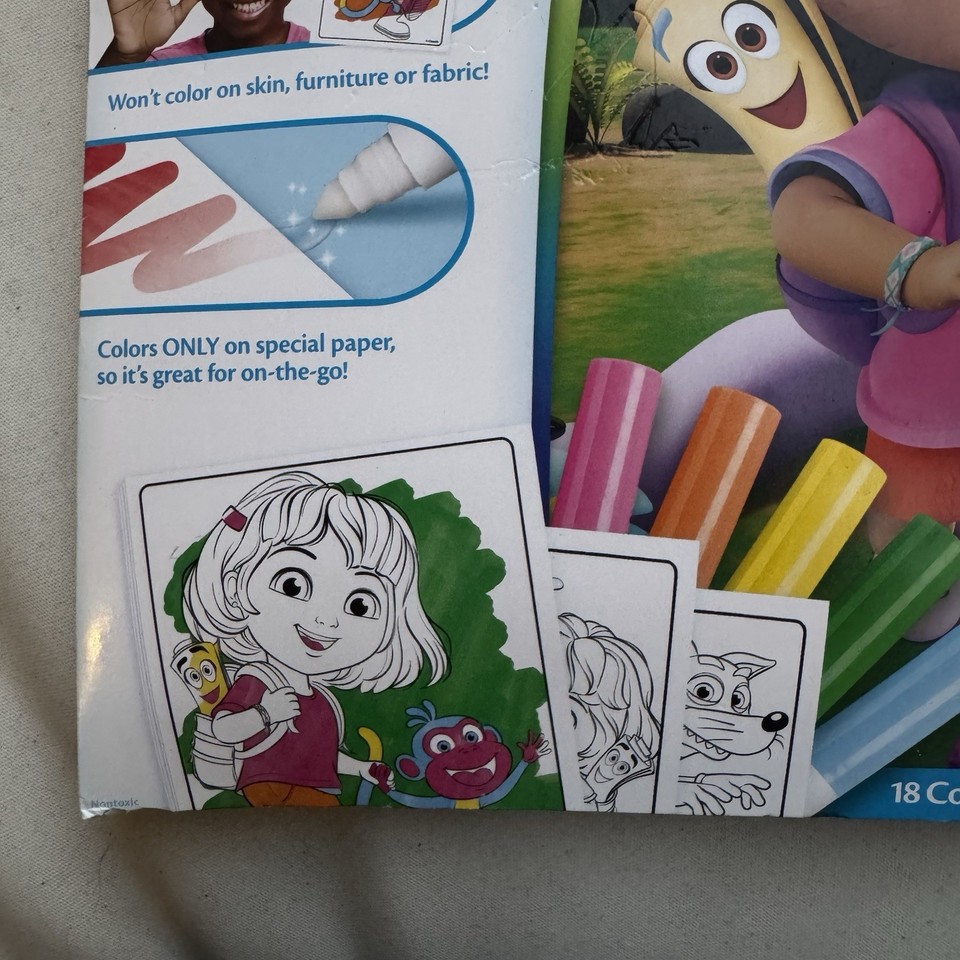 Crayola Color Wonder Mess Free Nickelodeon DORA New 71662170158| eBay