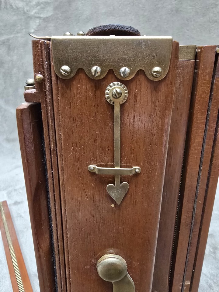 5x7 Wood Camera, Rochester Optical Co EMPIRE STATE, Brass Kodak Lens | eBay