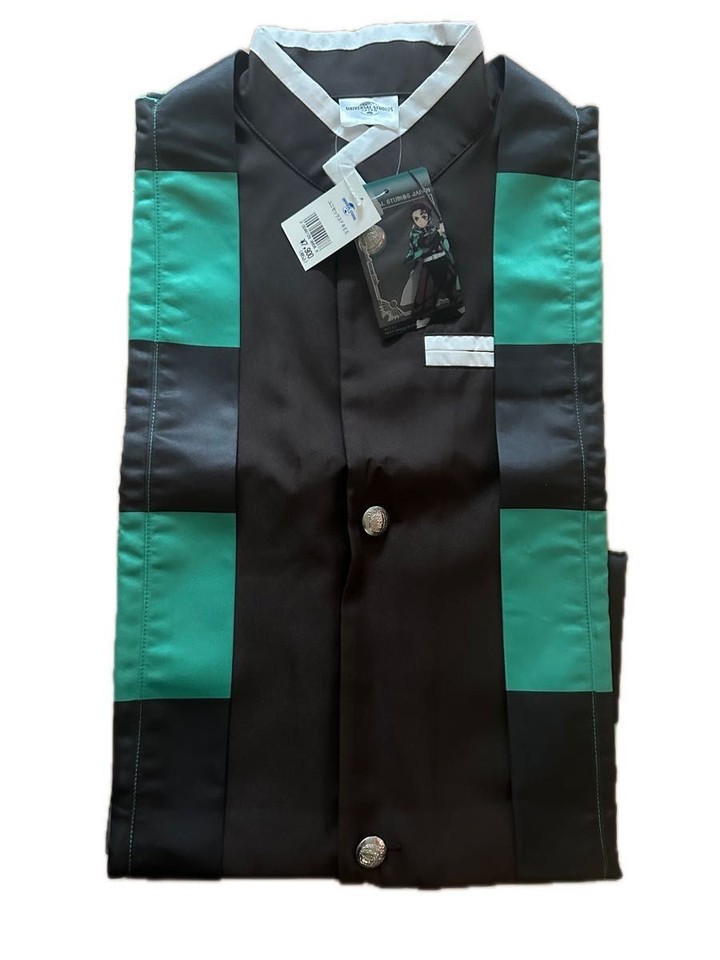 USJ Demon Slayer Costume Jacket Haori Tanjiro Kamado Unisex Adult From ...