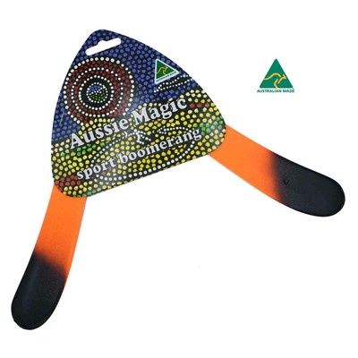 Australian Made Returning Boomerang,Aussie Magic SPORT Boomerang, Right ...