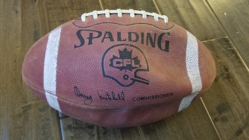 1986 SPALDING J5V G3 CANADIAN FOOTBALL LEAGUE CFL GAME FOOTBALL DOUG ...