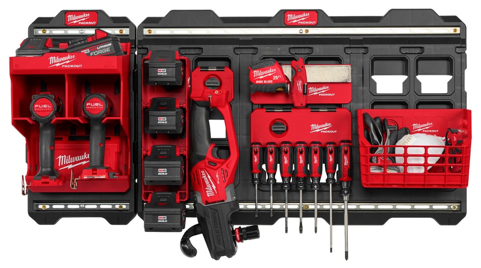 Milwaukee Packout Garage Shop Storage System Parts & Base Plates ...