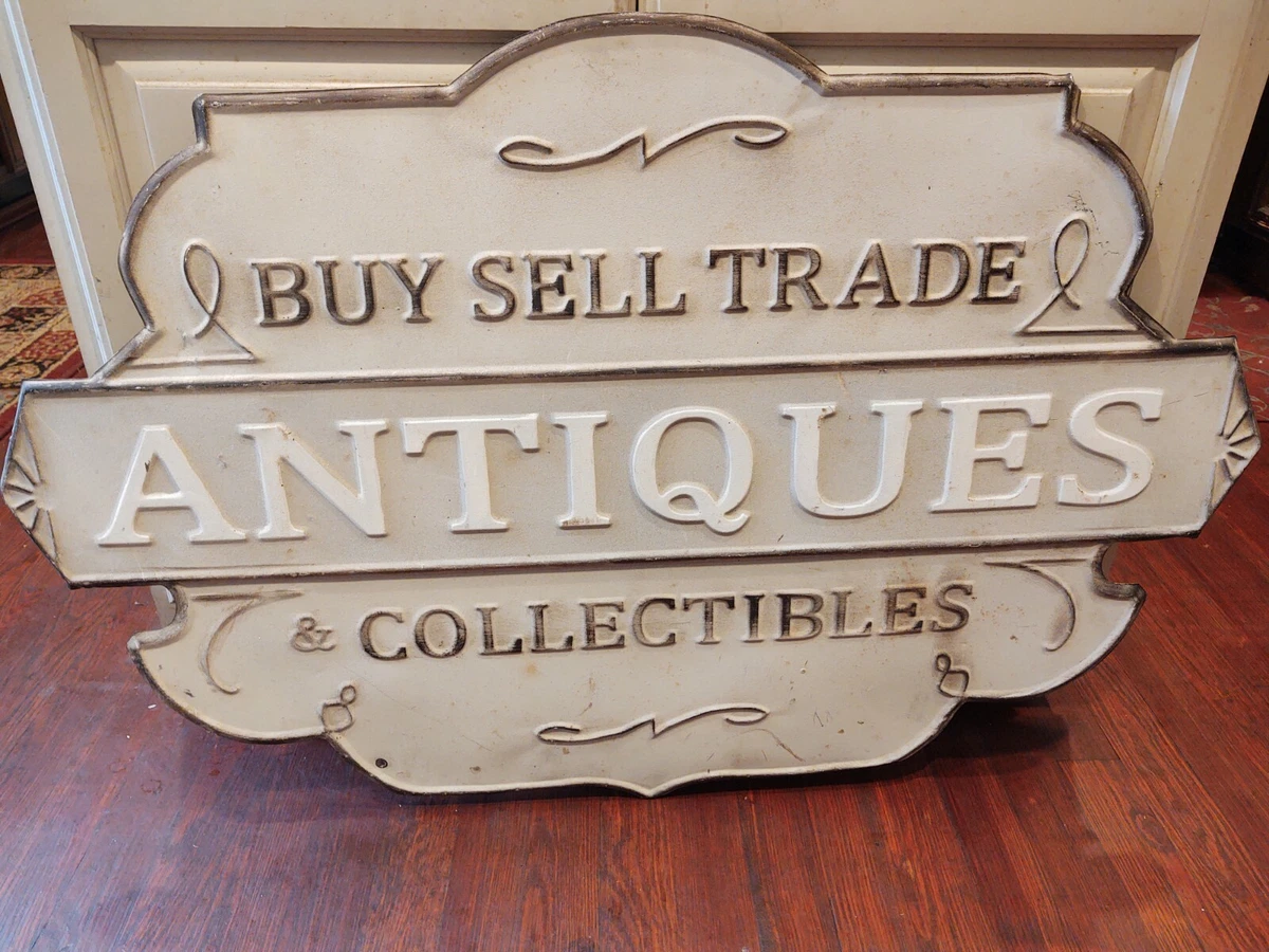 Antiques And Collectibles Sign