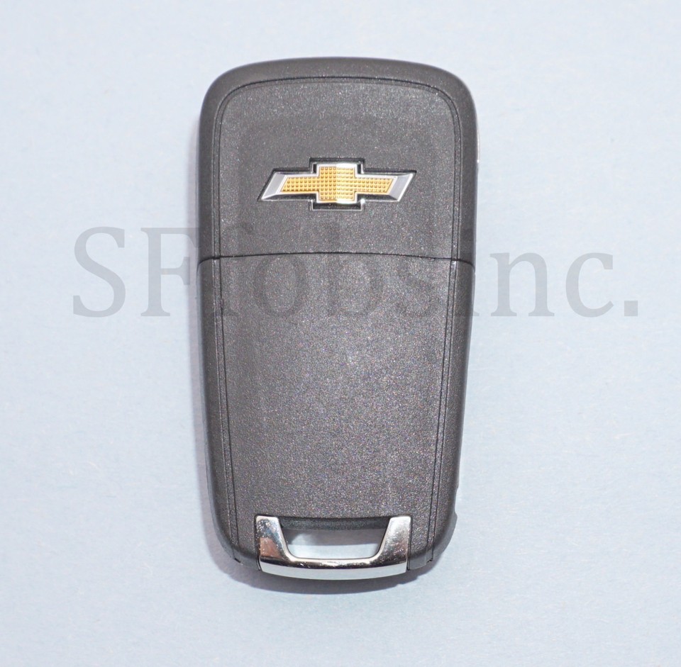 OEM GM CHEVY EQUINOX TRAX FLIP KEY KEYLESS REMOTE START FOB TRANSMITTER ...