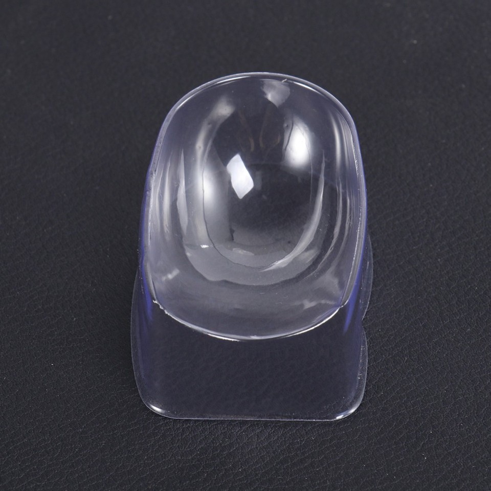 5PCS Disposable Nail Powder Tray Dipping Nail Powder Tray Plastic Nail ...