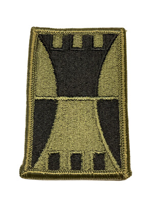 Post VIETNAM ERA U.S. ARMY 416th ENGINEERS BRIGADE SUBDUED MERROWED EDGES PATCH | eBay