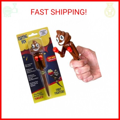 Farting Poop Boxer Pen with Punching Arms - Perfect Stocking Stuffers ...