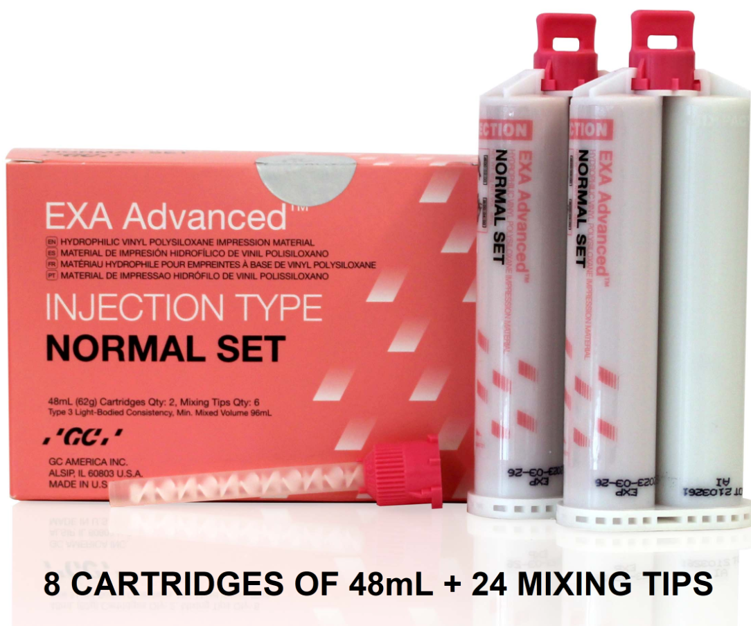 EXA Advanced™ Injection Type (L/B) Normal Set Impression Material 48mL ...