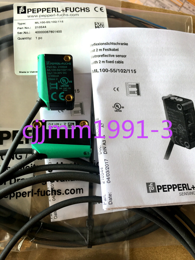 1PCS New Pepperl+ Fuchs Photoelectric Switch Sensor ML100-55/102/115 | eBay