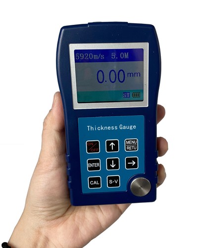 Ultrasonic Thickness Meter Tester Tool For Steel Metal Copper Aluminum ...