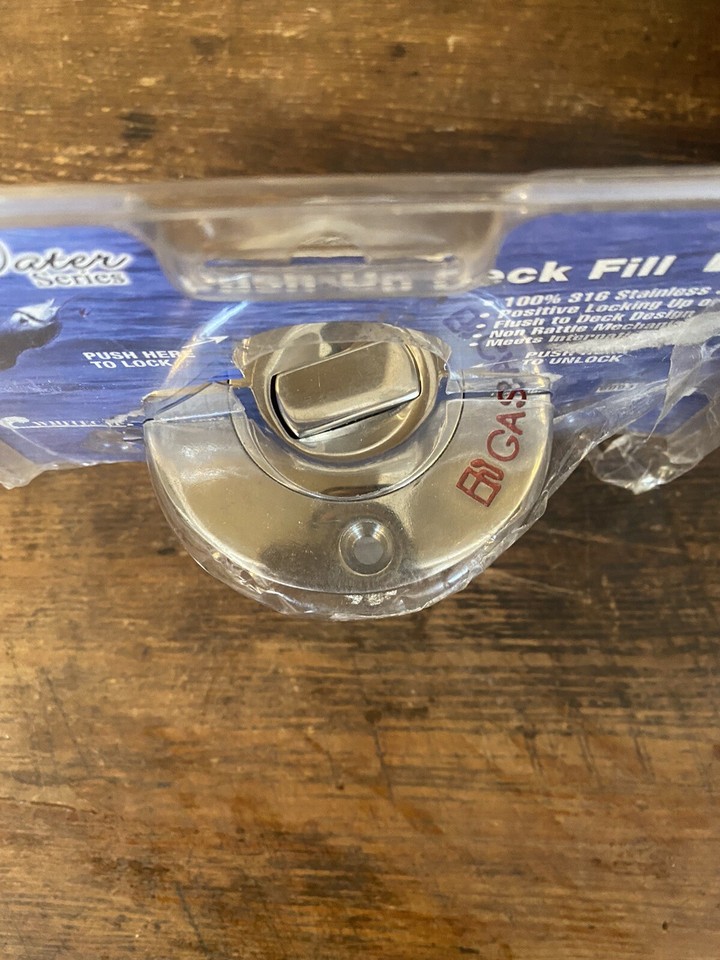 Whitecap Bluewater Series SS 1-1/2" Push Up Gas Deck Fill 6993 | eBay