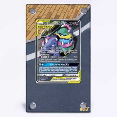 Muk & Alolan Muk GX 197/214 Pokémon Extended Artwork Protective Card ...