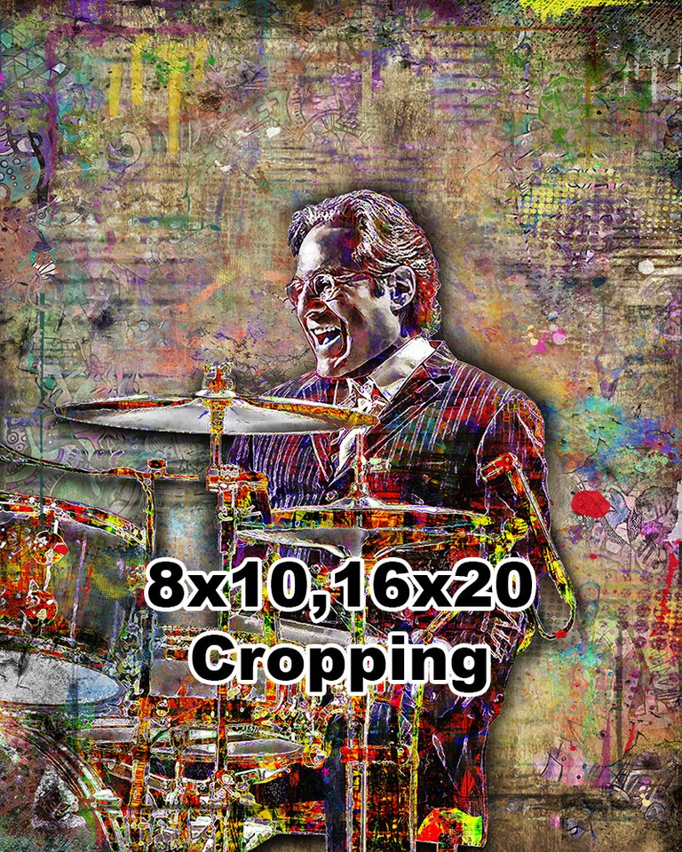 MAX WEINBERG 12x18in Poster, Springsteen And The E Street Band Poster ...