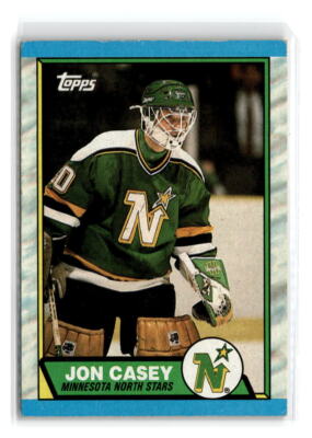 1989-Topps -#48-Jon Casey RC-Minnesota North Stars | eBay
