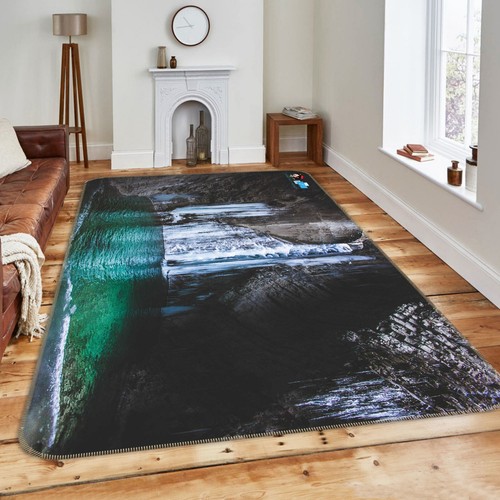 3D Waterfall Lake NBC494 Game Rug Mat Elegant Photo Carpet Mat Fay 2023 ...