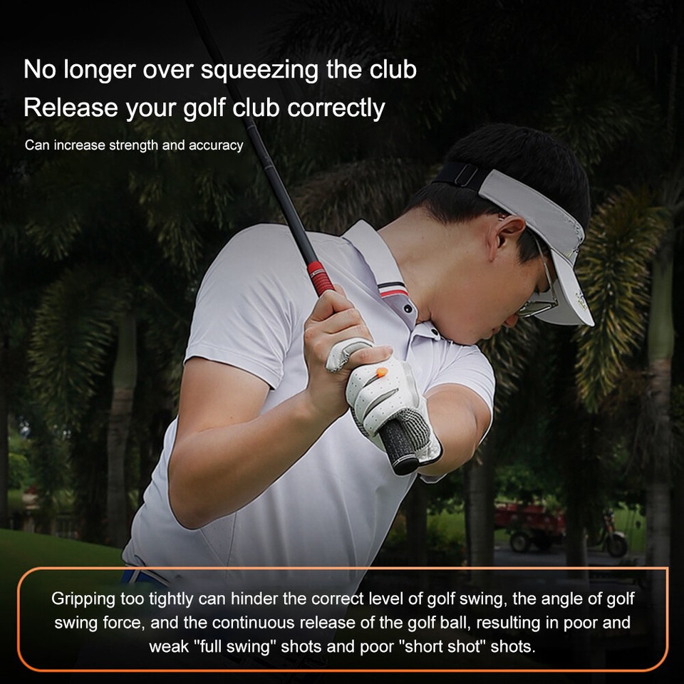 2Pcs Light Grip Pad Anti Slip Golf Practice Grip Pad Golf Training ...