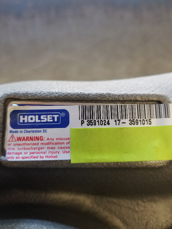 Turbo for 1998+ Cummins Encore ISC Trucks with 6CTA Engine | Holset ...