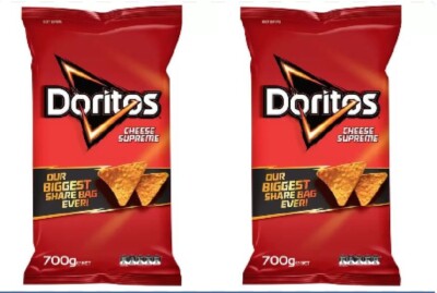 Doritos Tortilla Cheese Supreme 700g x 2 SALES | eBay Australia