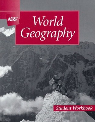 WORLD GEOGRAPHY STUDENT WORKBOOK By Ags Secondary *Excellent Condition ...