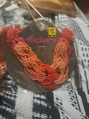 Coral Dollar General Neckalace | eBay