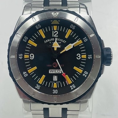 Armand Nicolet AN-A713-48773 Day/Date Automatic Watch | eBay