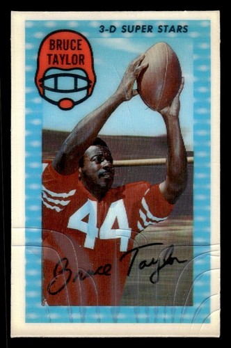 1971 KELLOGG'S BRUCE TAYLOR 32 VG FOOTBALL SAN FRANCISCO 49ERS | eBay