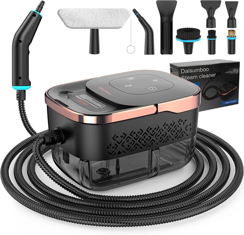 Steam Cleaner, 2500W Pressurized Heavy Duty Handheld Steamer with 1 ...