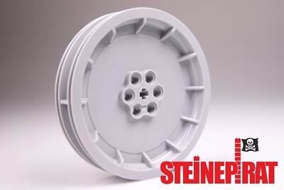 LEGO® 1x 46334 (-NEU-) Felge / Wheel / 75mm D. x 15.8mm Harley hellgrau ...