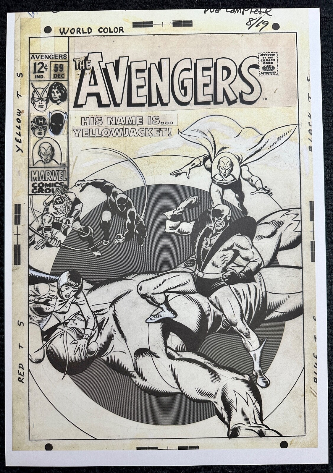 The Avengers #59 Marvel Comics Poster Print by John Buscema and Roy ...