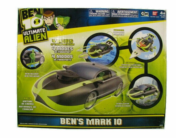 Ben10 Ultimate Alien Ben's Mark 10 Ben Racer Vehicle Car Play Set for ...