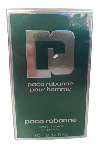 PACO RABANNE POUR HOMME AFTER SHAVE SPLASH 3.4 oz 100 ml VINTAGE SPAIN ...