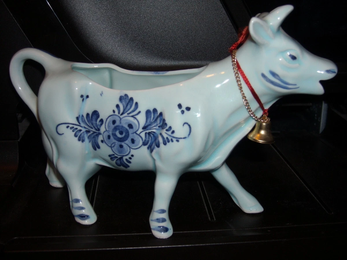 Cow Creamer Delft Windmill Bell