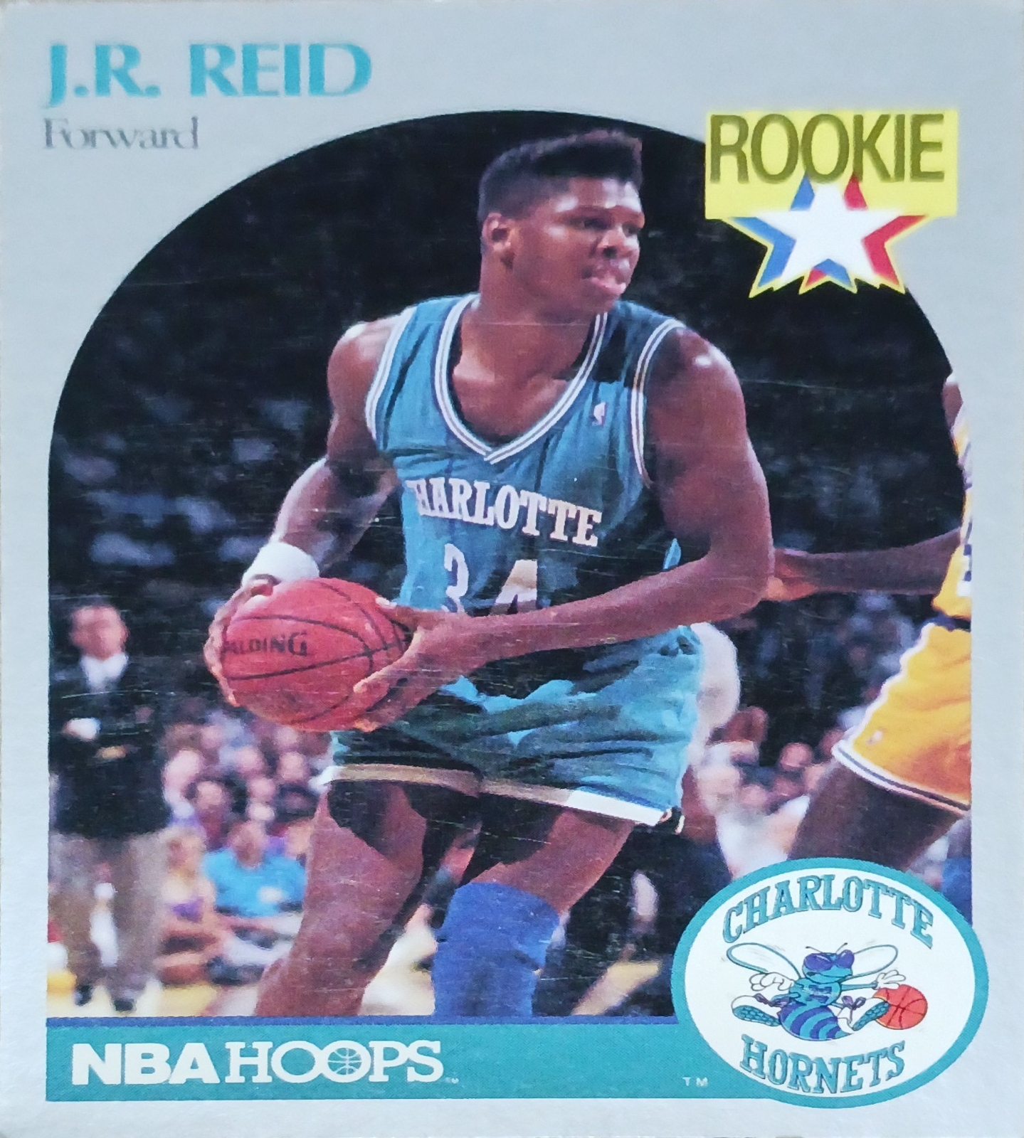 1990 Hoops #57 J.R. Reid | eBay