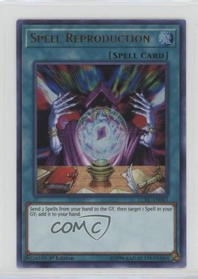Spell Reproduction Ultra Rare 1st Ed. YuGiOh Legendary Collection Kaiba ...