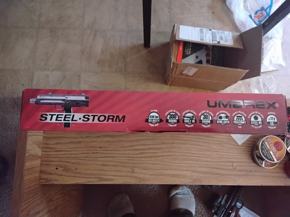 Umarex Steel Storm CO2 Gun BB sCal 430 Fps 300Rd Semiautomatic/Full ...