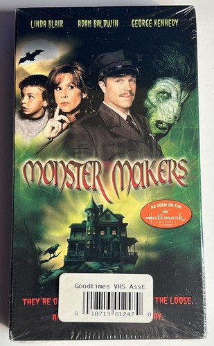 Monster Makers (New Sealed VHS 2005) Linda Blair, Halloween Hallmark ...