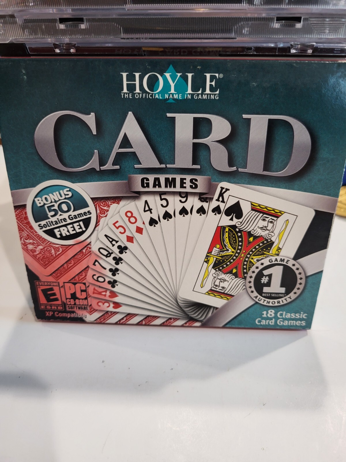 Hoyle 18 Classic Card Games + Bonus 50 Solitaire Games PC CD-ROM ...