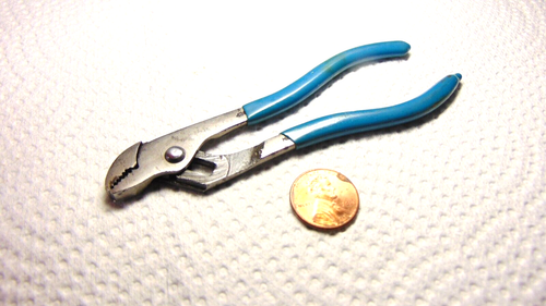 Vintage Channellock 4.5" Ignition Pliers No. 424 Mini Miniature Pliers ...